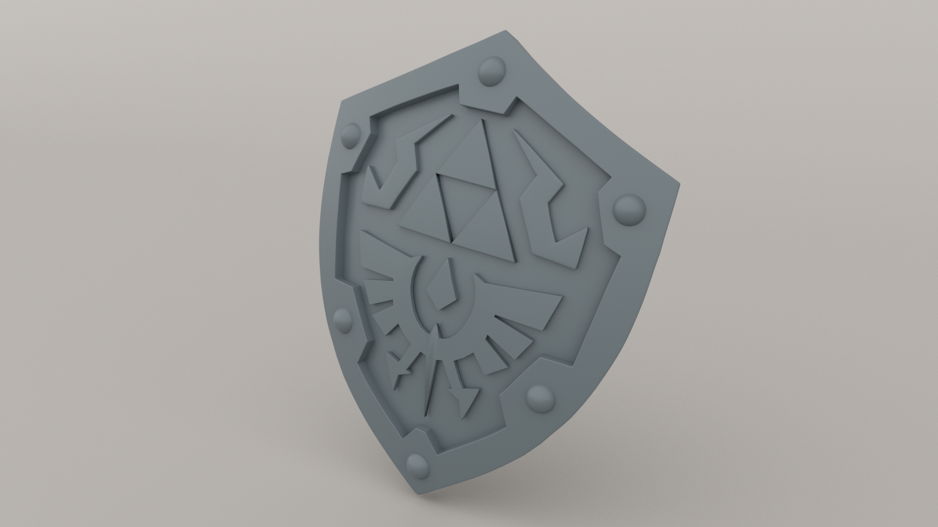 STL file Hylian Shield - Legend of Zelda 3D Print Model・3D print design ...