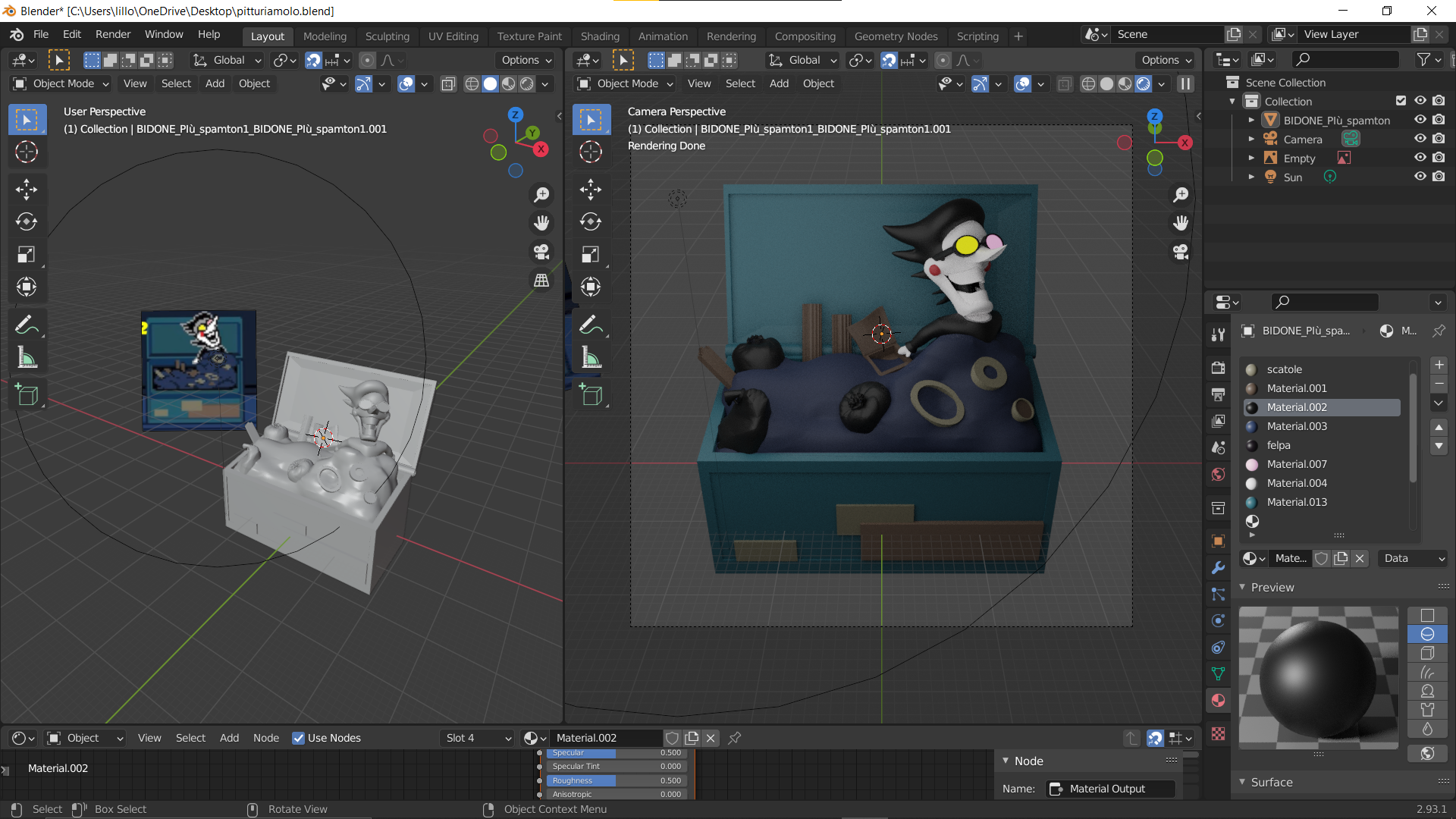 STL file Spamton trash can・3D printable model to download・Cults