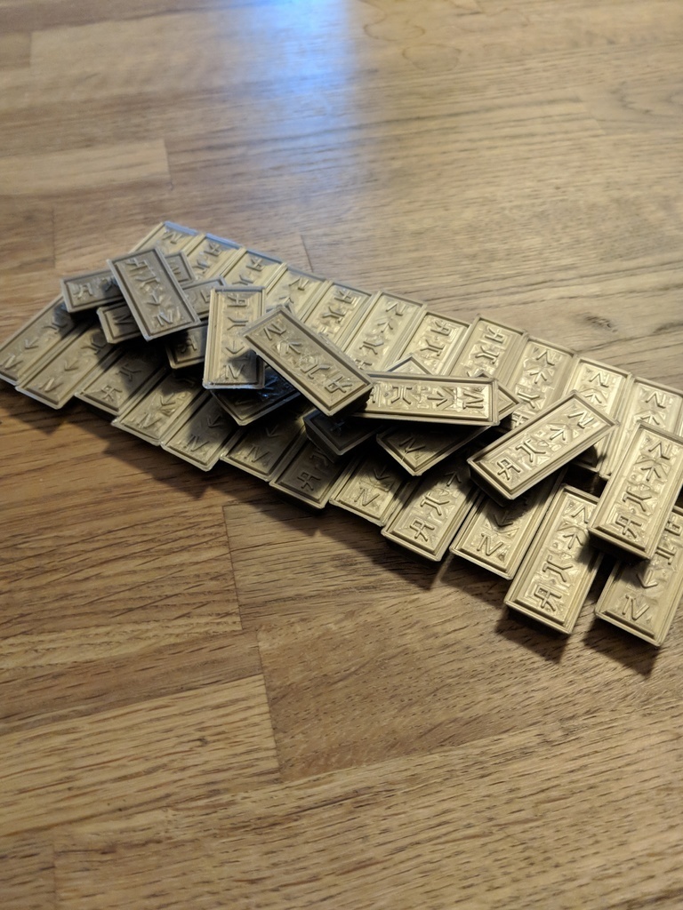 Free 3D file Star Wars Aurabesh Fate Token・3D printable design to ...