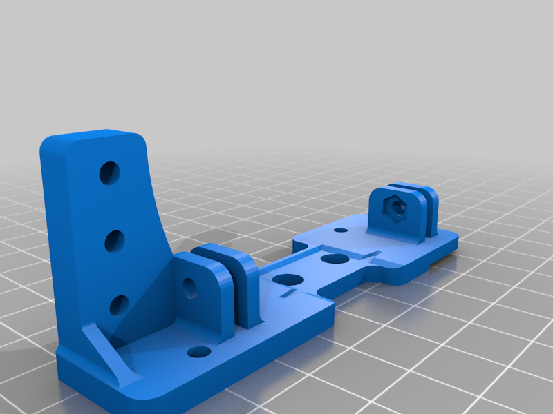Free 3D file Creality CR10 Fang Carrriage Plate With Bltouch and ...