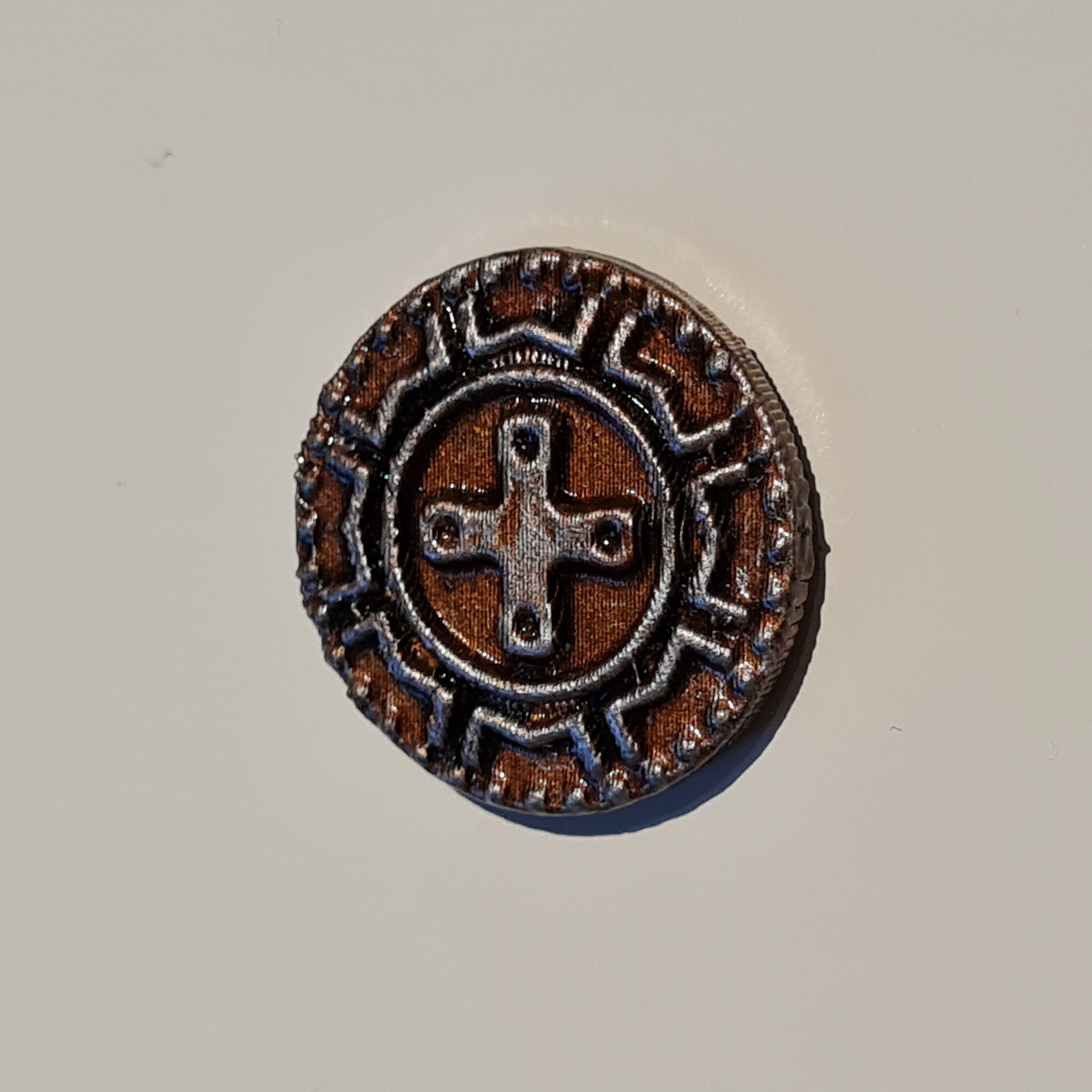 Free STL file Aztec Treasure Coin 🪙・3D printer model to download・Cults