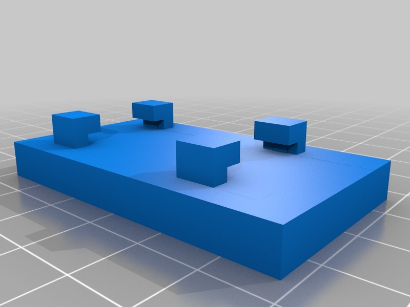 Free 3D file Universal phone mount plate (male side)・3D printable model ...