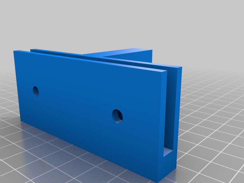 Free 3D file Plexiglass brackets・3D printer model to download・Cults