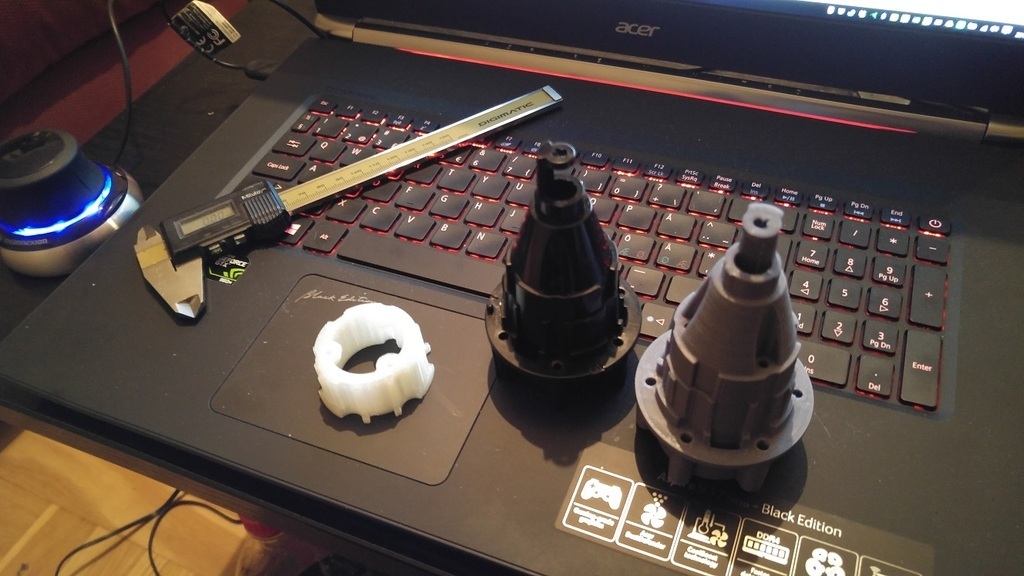 Archivo 3D gratis Eje principal Logitech MOMO Force. 🧸・Modelo para ...