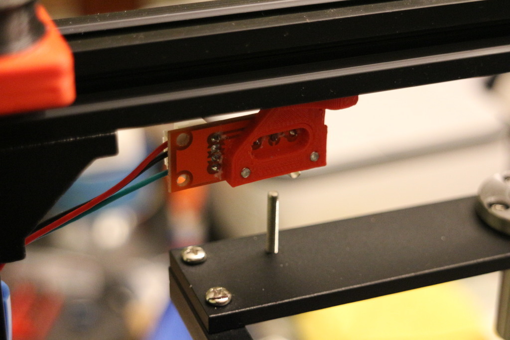 Free 3D file X5S second (left) Z-stop holder for 2020 extrusion・3D ...