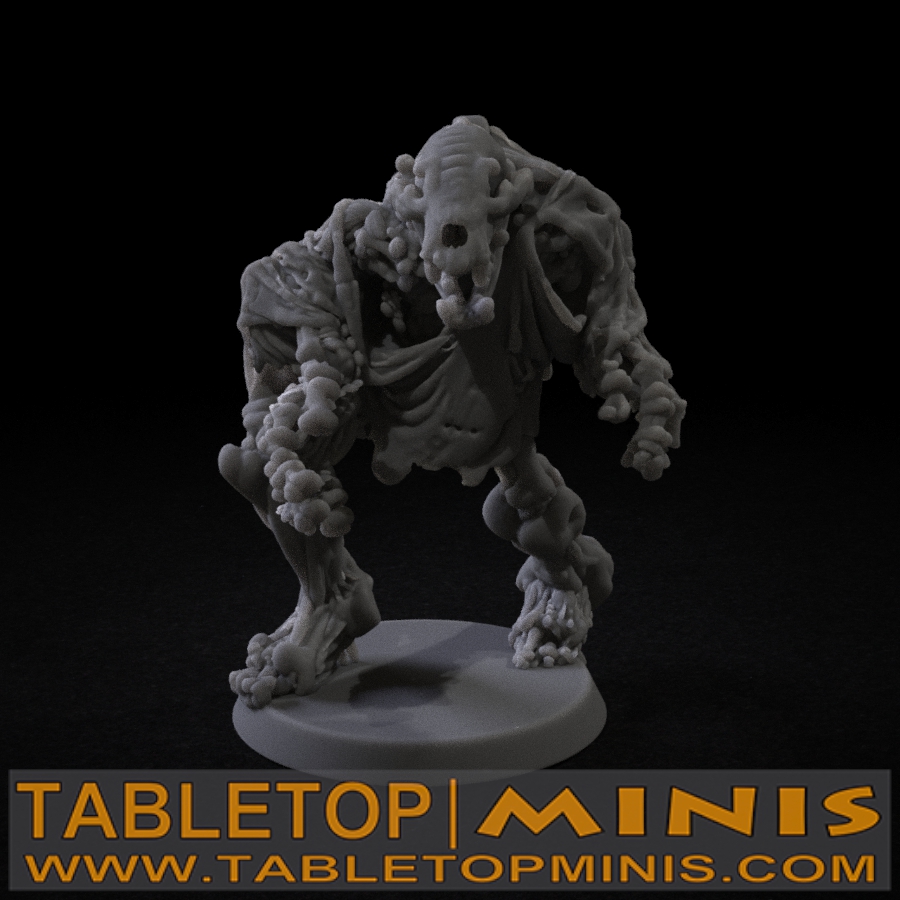 Файл STL Bone Golem・3D-печатная модель для загрузки・Cults