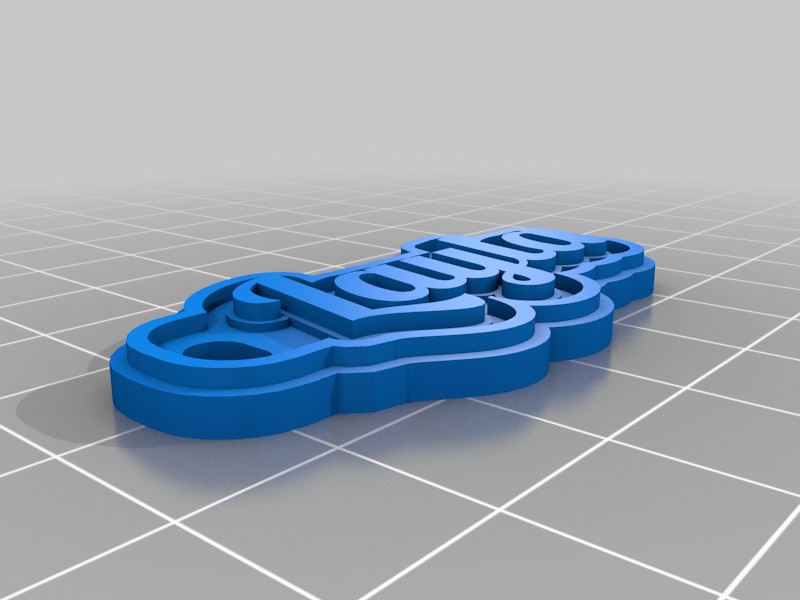 Free 3D file Tag or Keychain Layla・3D print design to download・Cults