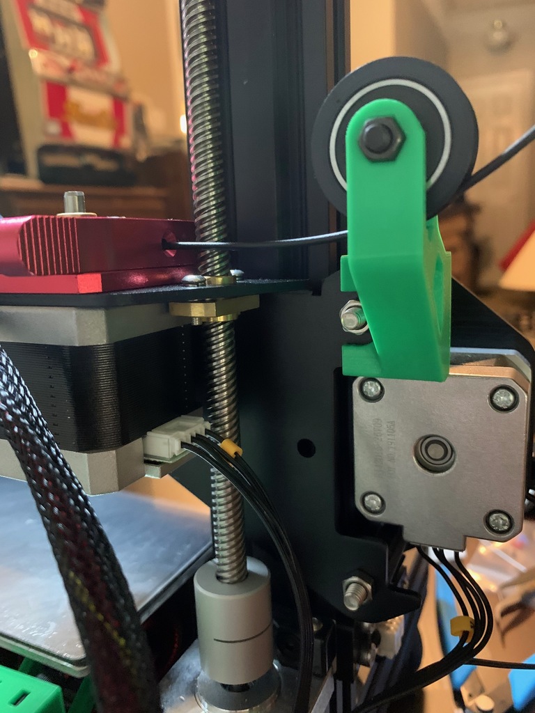 Free 3D file Ender 3 Filament Guide for 3DFused Linear Rails・3D ...