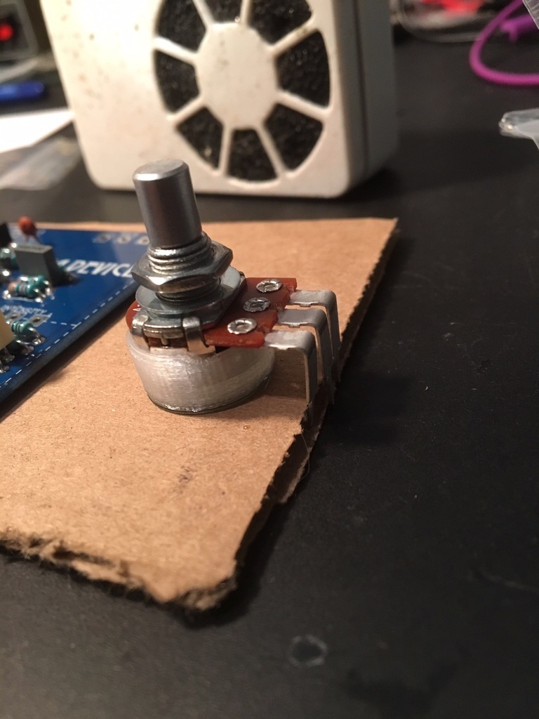 Free 3D file Potentiometer Dust Cover・3D print design to download・Cults