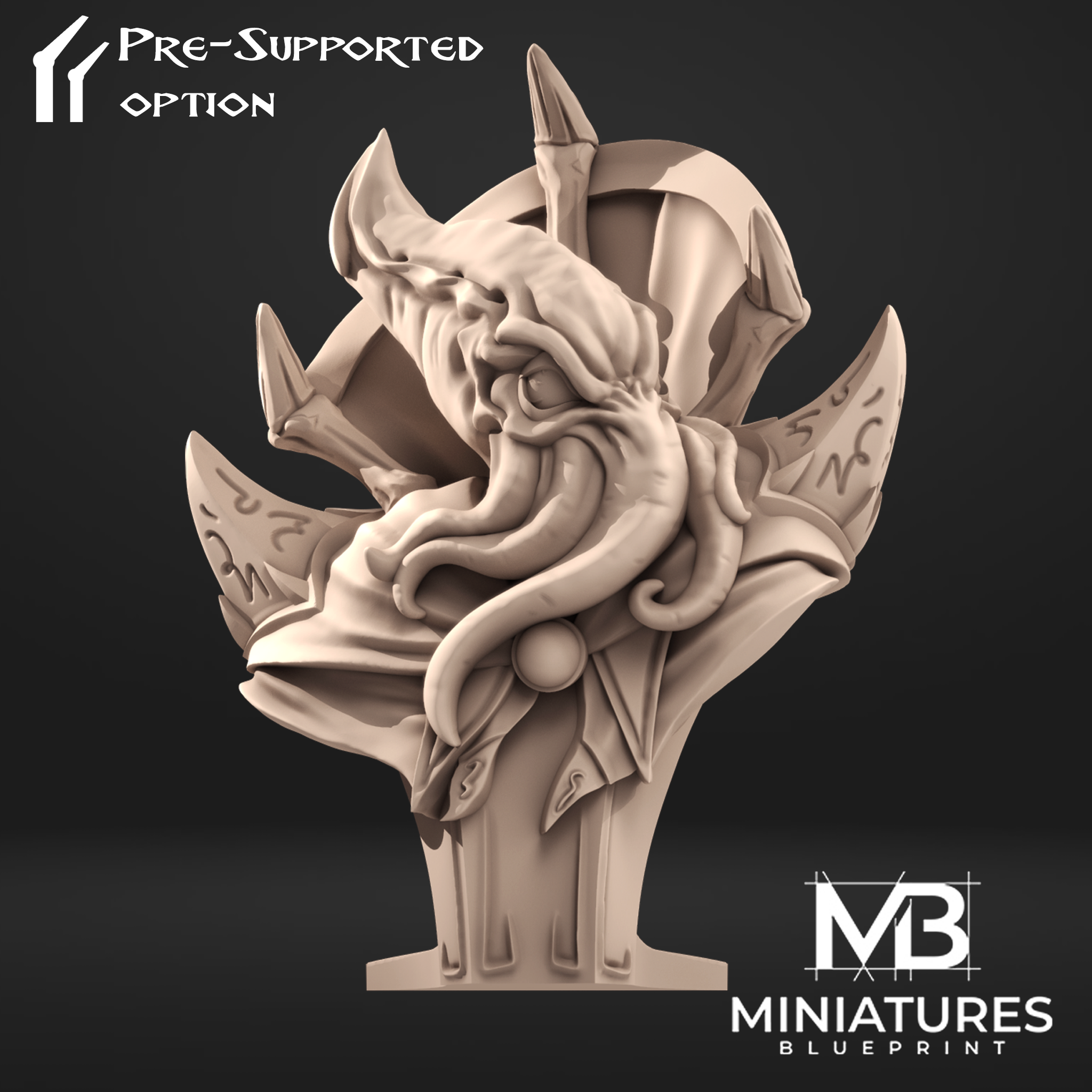 3D file Mind Stealer - Busts・3D print design to download・Cults