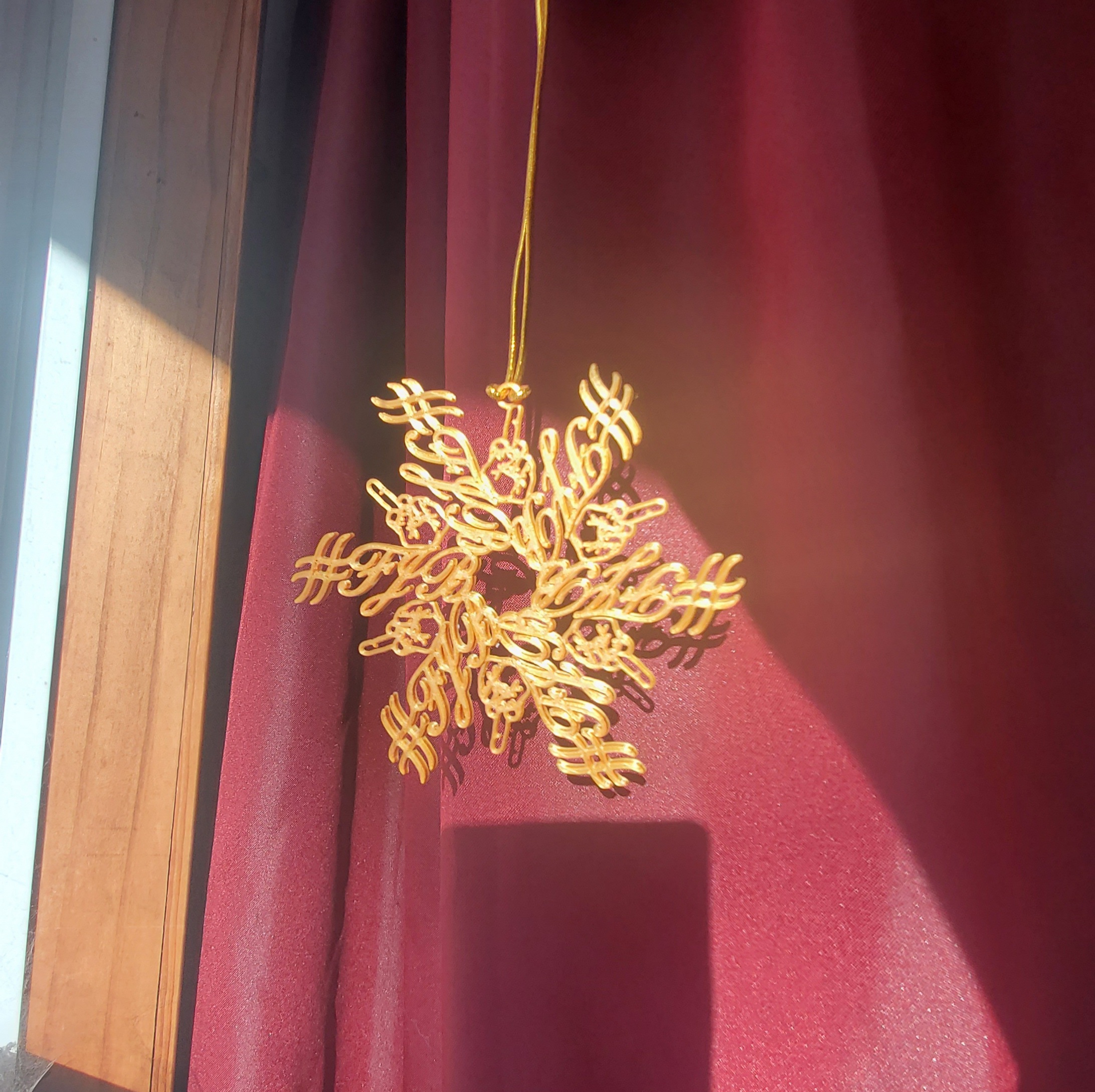 STL file #FJB Holiday Snowflake ️・Design to download and 3D print・Cults
