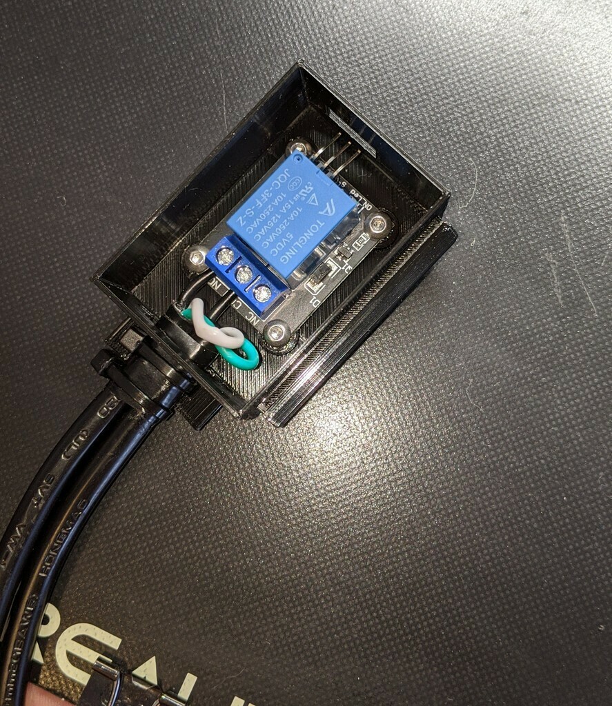 Free 3D file Tolako 5V relay Ender 3 Mount・3D printable model to download・Cults