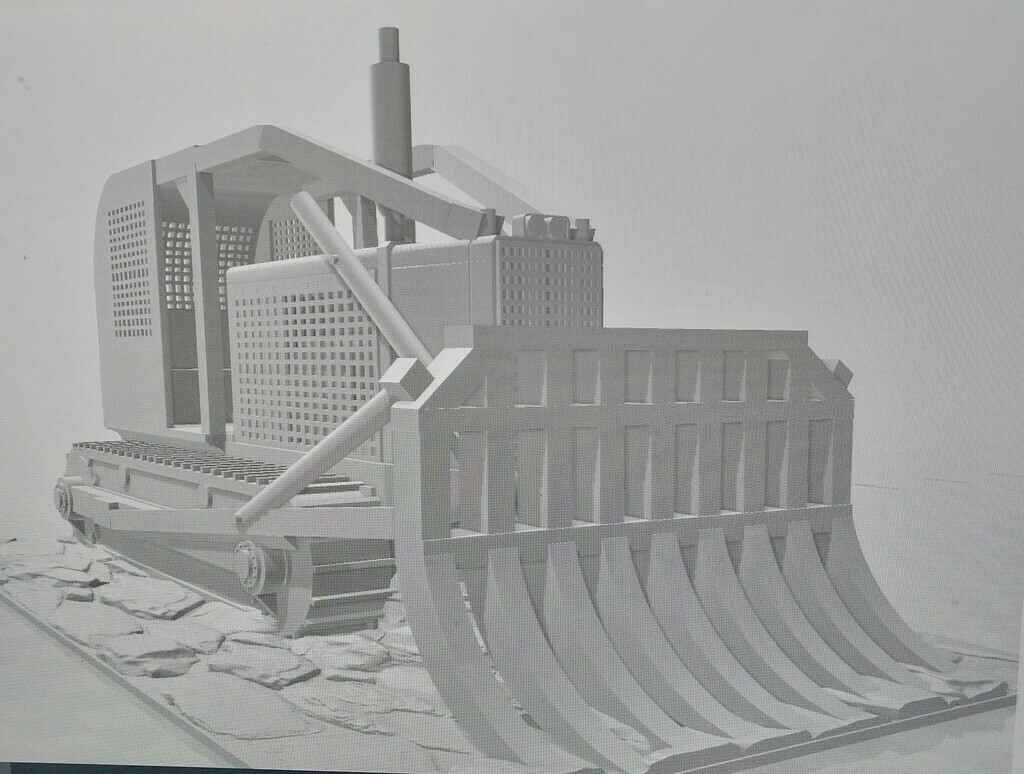 Free 3D file Bulldozer International TD25 🚜・3D printable model to ...