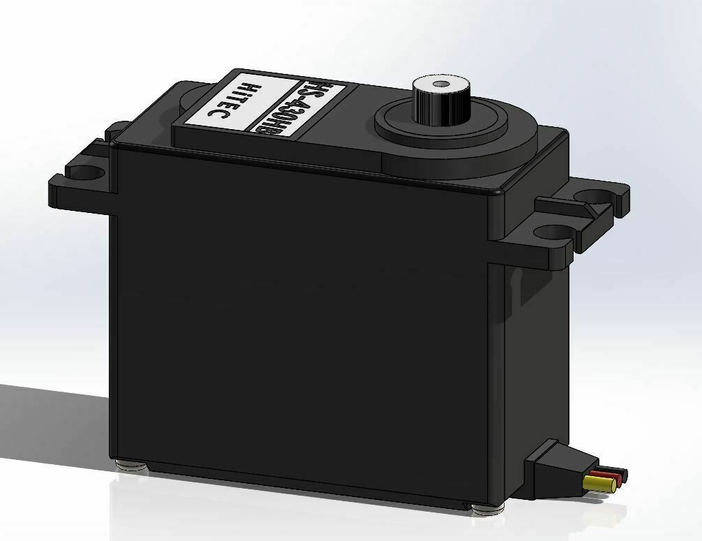 Free 3D file HS-430BH Hi Tec Servo・3D printing model to download・Cults