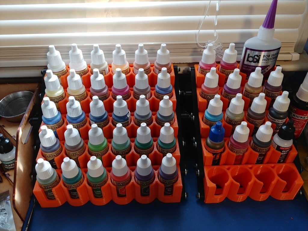 Free 3D file Overly complicated folding Paint and Glue Rack・Template to ...