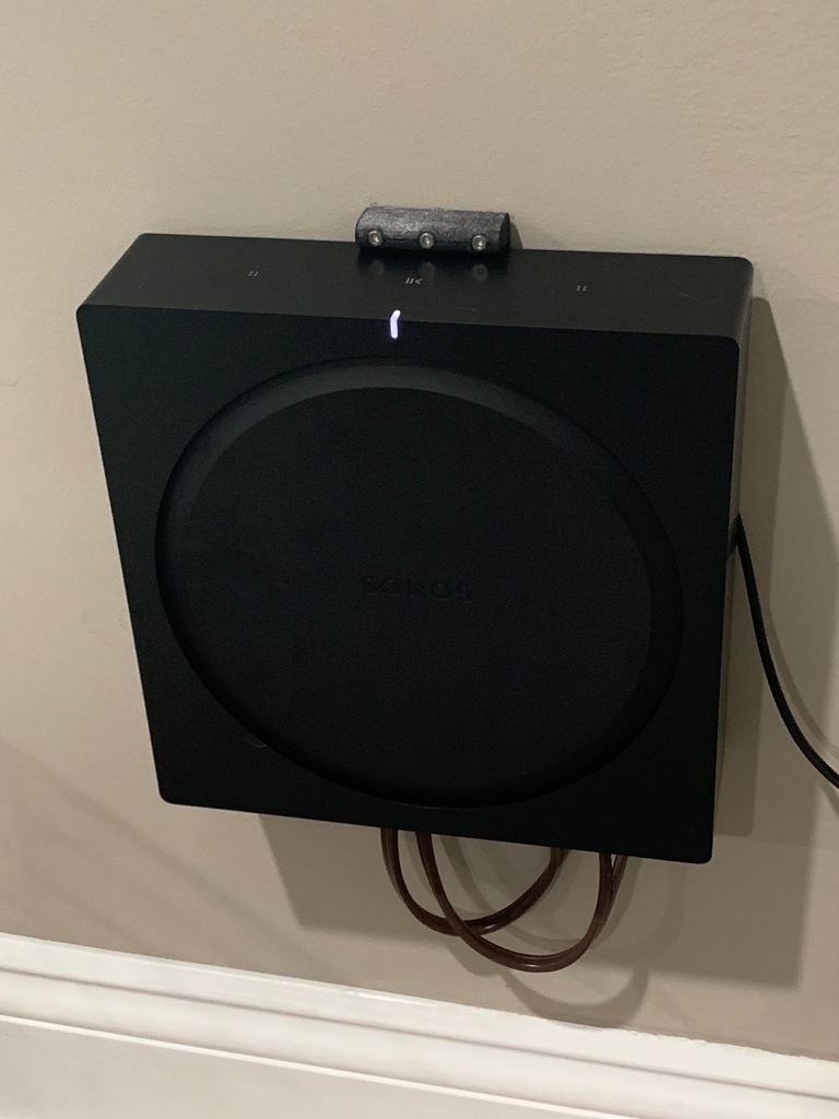 Free 3D file Sonos Amp Wall Bracket 🧹・Object to download and to 3D print・Cults