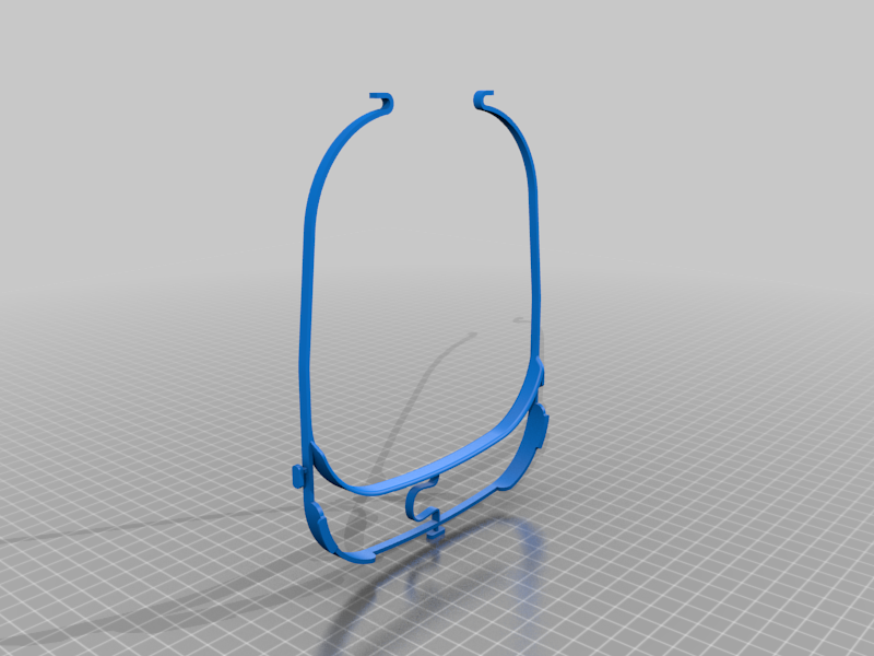 Free 3D file BC Face Shield Frame (PPE)・3D printable object to download ...