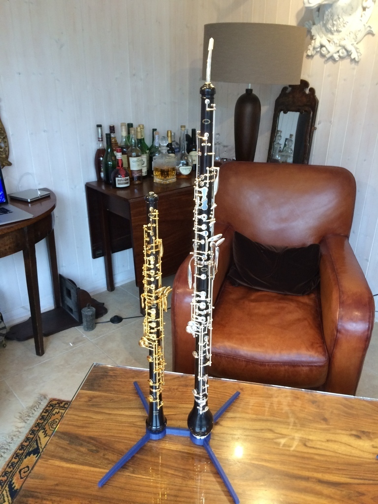 Free 3D file Double oboe stand 🎵・Template to download and 3D print・Cults