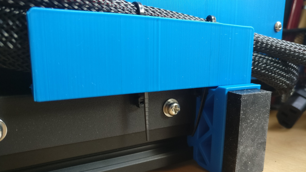 Free 3D file PSU Cover Clearance Adjusted 25mm Riser Feet Ender 3 V2・3D ...