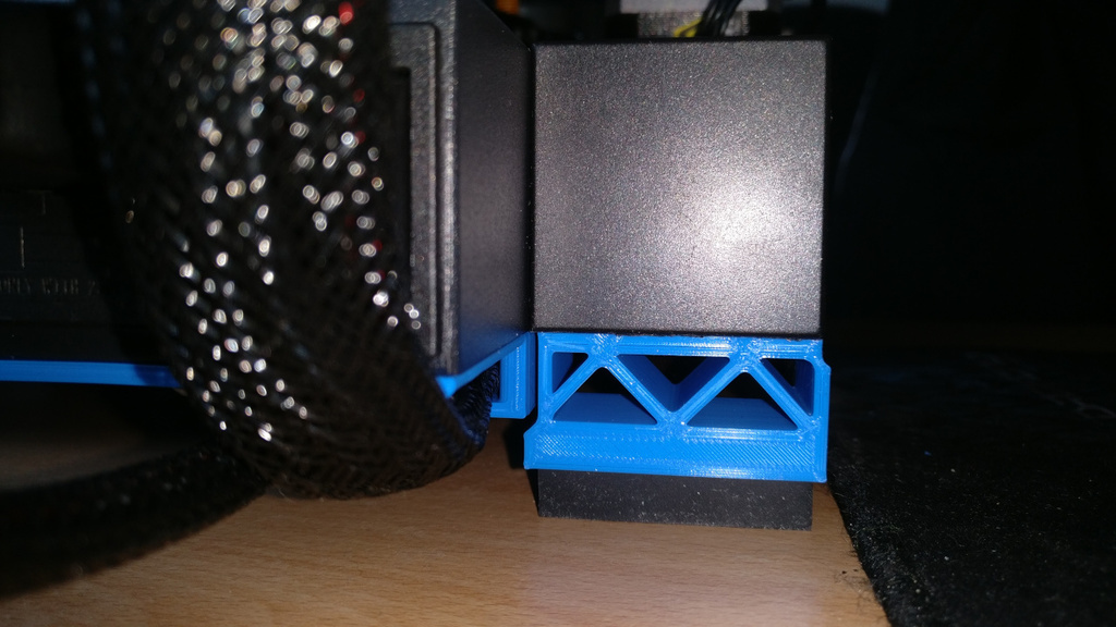 Free 3D file PSU Cover Clearance Adjusted 25mm Riser Feet Ender 3 V2・3D ...