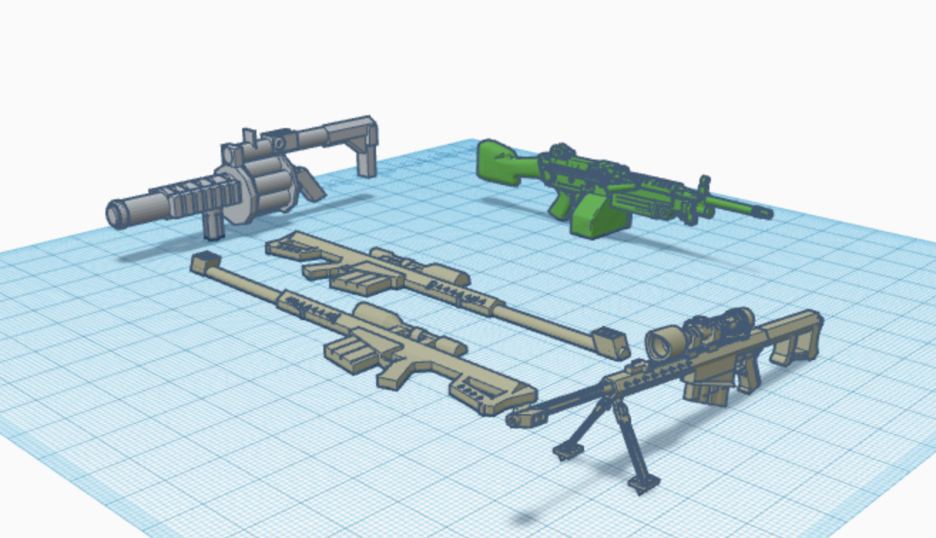 STL file guns artillery・Design to download and 3D print・Cults