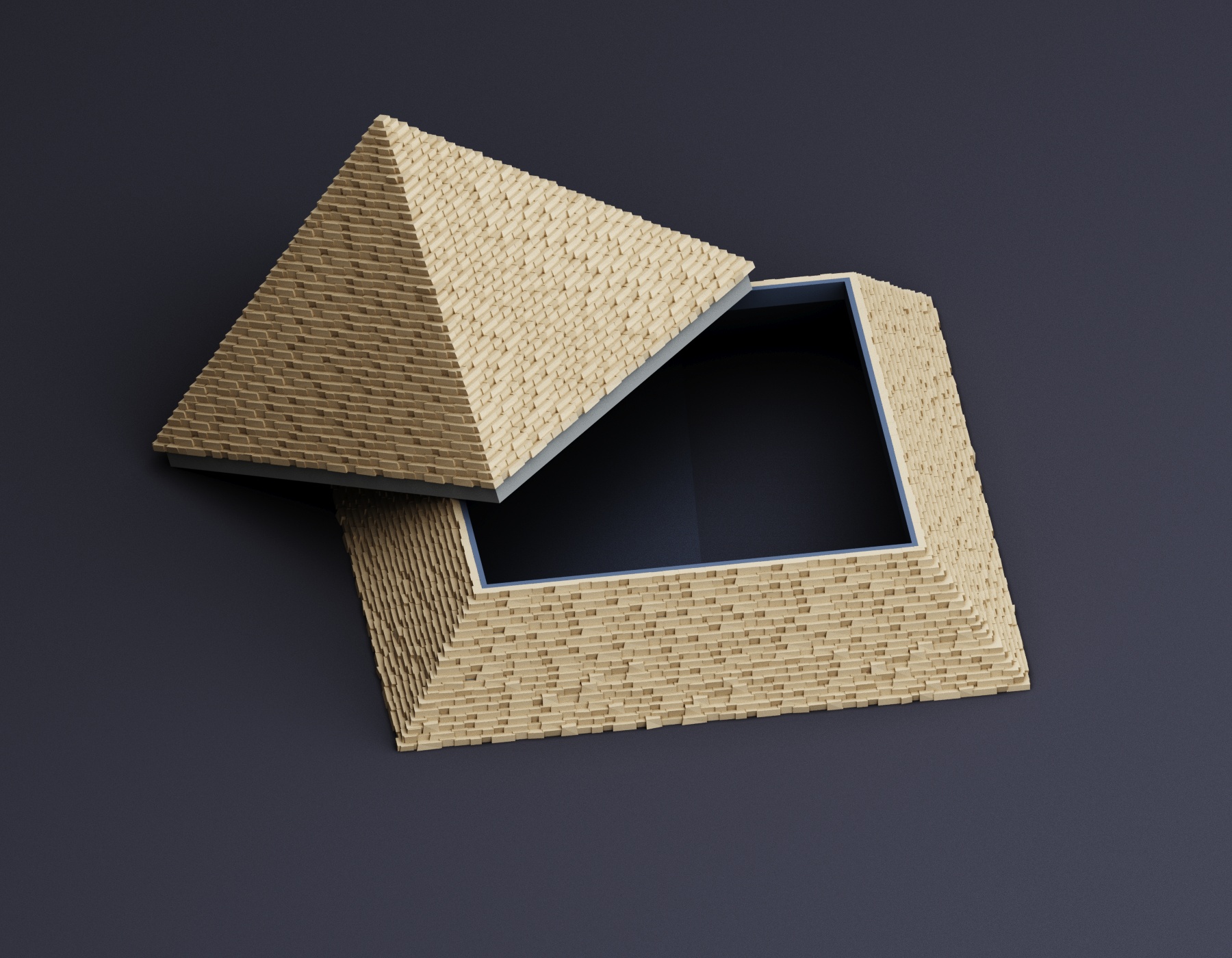 STL file The Great Pyramid of Giza・3D printable model to download・Cults