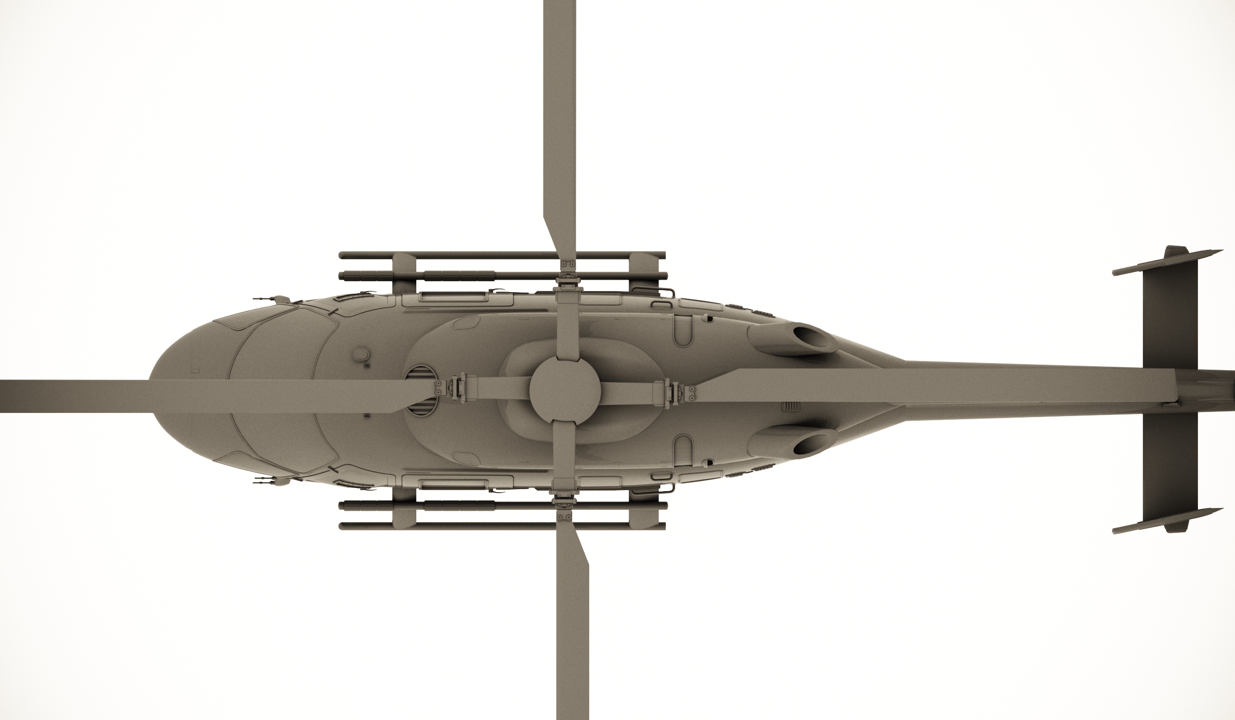 STL file Ansat helicopter 🚁・Template to download and 3D print・Cults