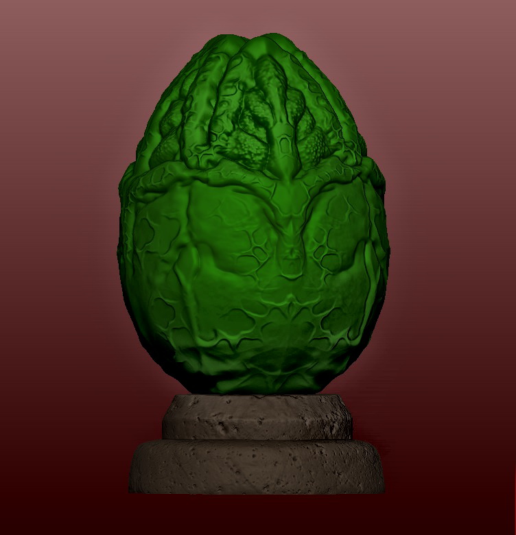 STL file Alien egg・3D printer design to download・Cults