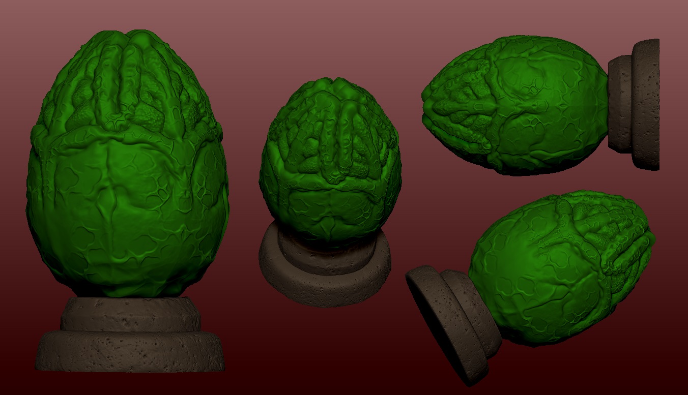STL file Alien egg・3D printer design to download・Cults