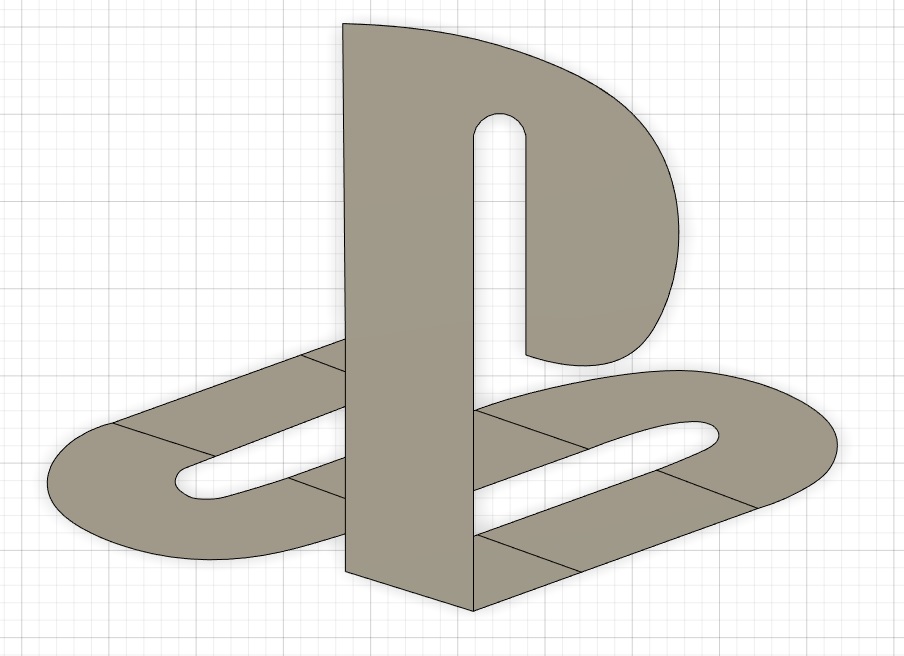 STL file PS1 Multicolor Logo・3D printer model to download・Cults
