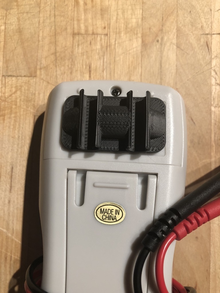 Free 3D file Probe holder for cheap multimeter・Template to download and ...