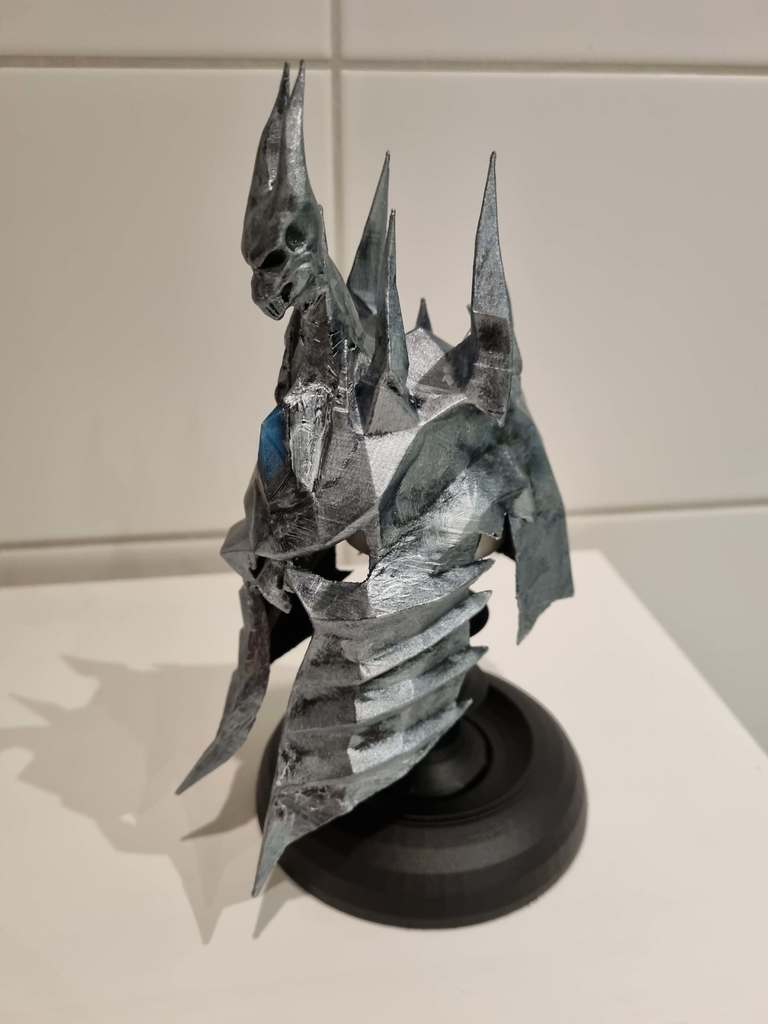 Free 3D file Helm of Domination (Lich King) WOW・3D print design to ...