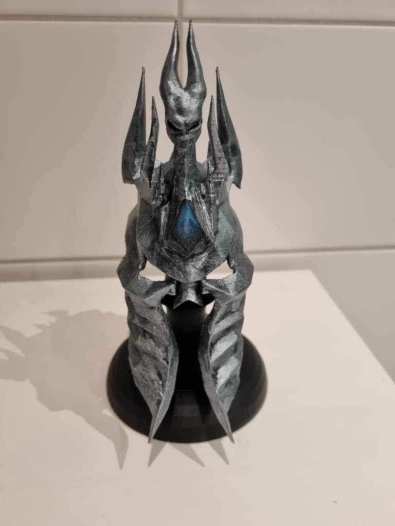 Free 3D file Helm of Domination (Lich King) WOW・3D print design to ...