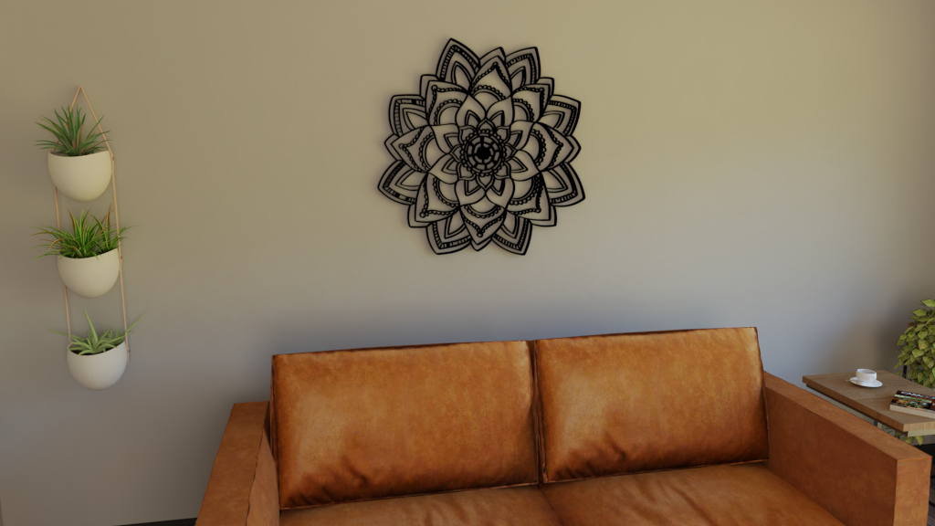 Free 3D file Mandala wallArt・3D printable model to download・Cults