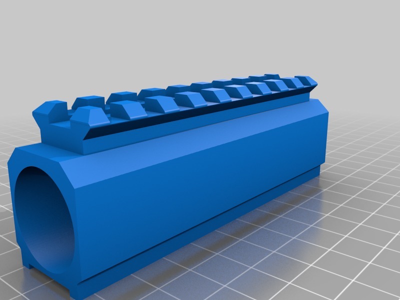 Free 3D file TIPX SHROUD WITH RAIL・3D print design to download・Cults