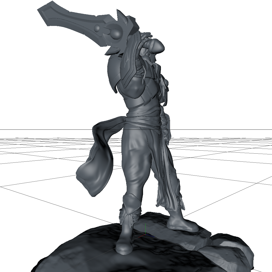 OBJ file Garen from League of Legends・3D printer model to download・Cults