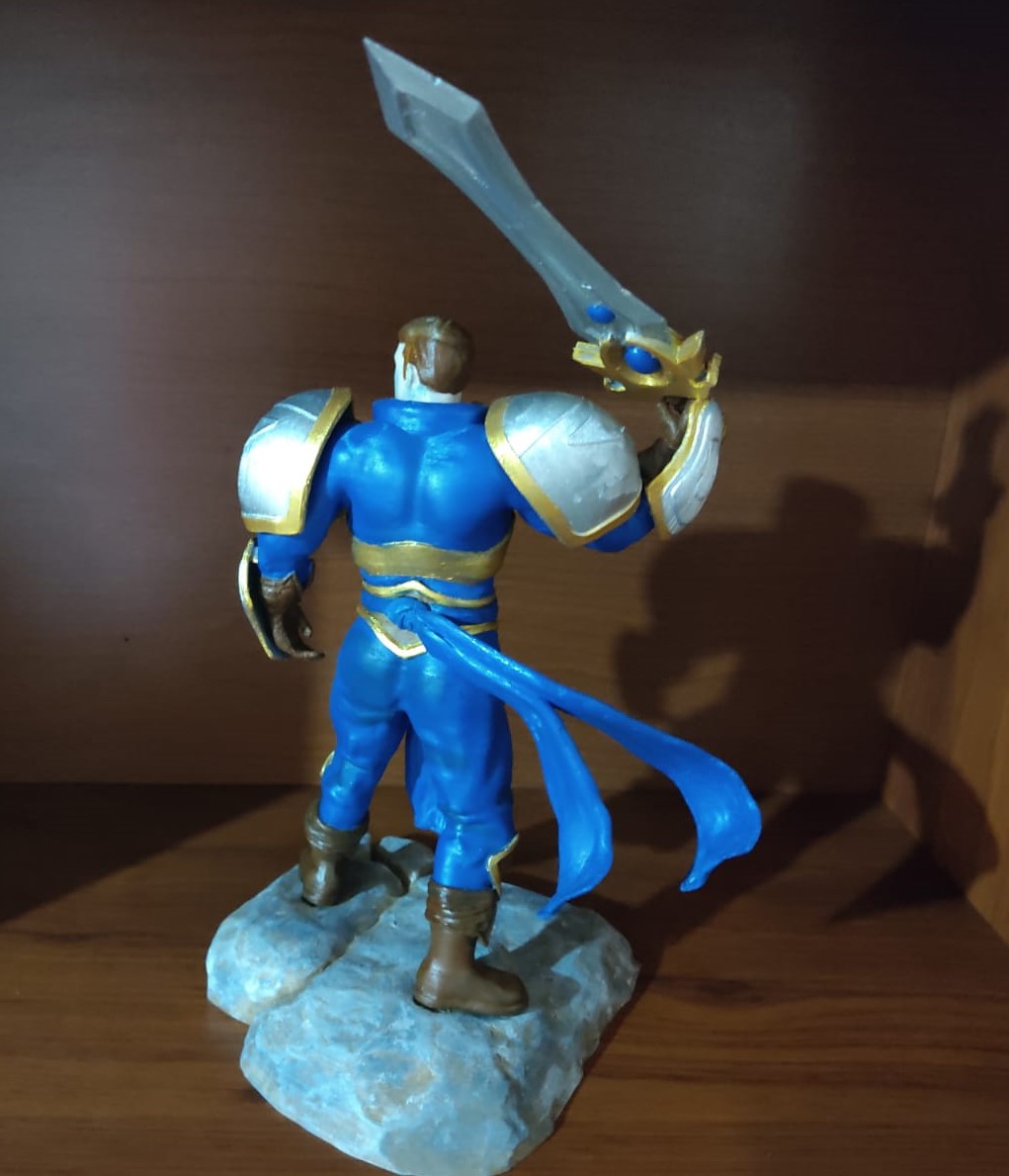 OBJ file Garen from League of Legends・3D printer model to download・Cults