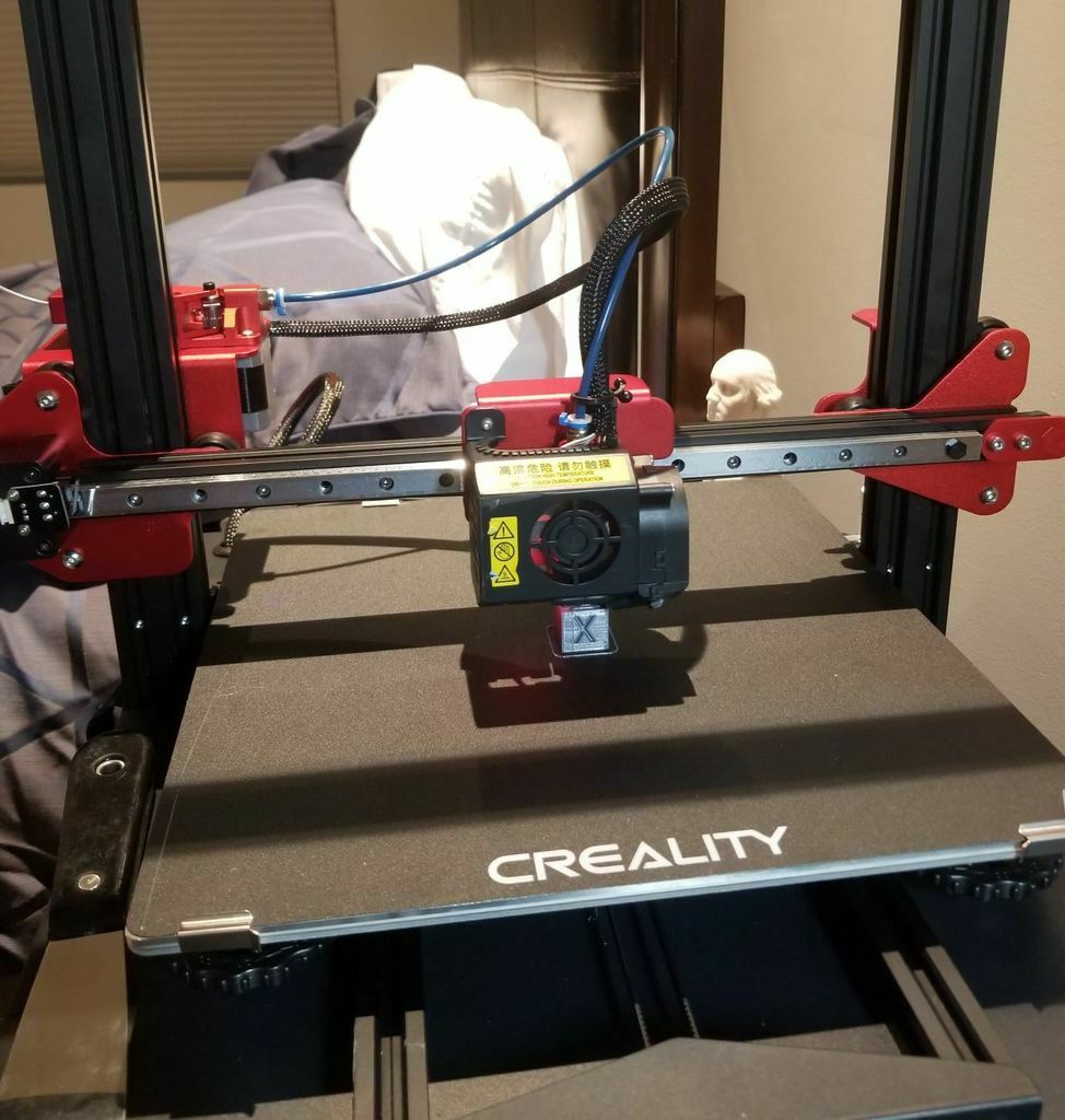 Free 3D file CR-10S V2 X-axis Linear Rail mount・3D printing design to ...
