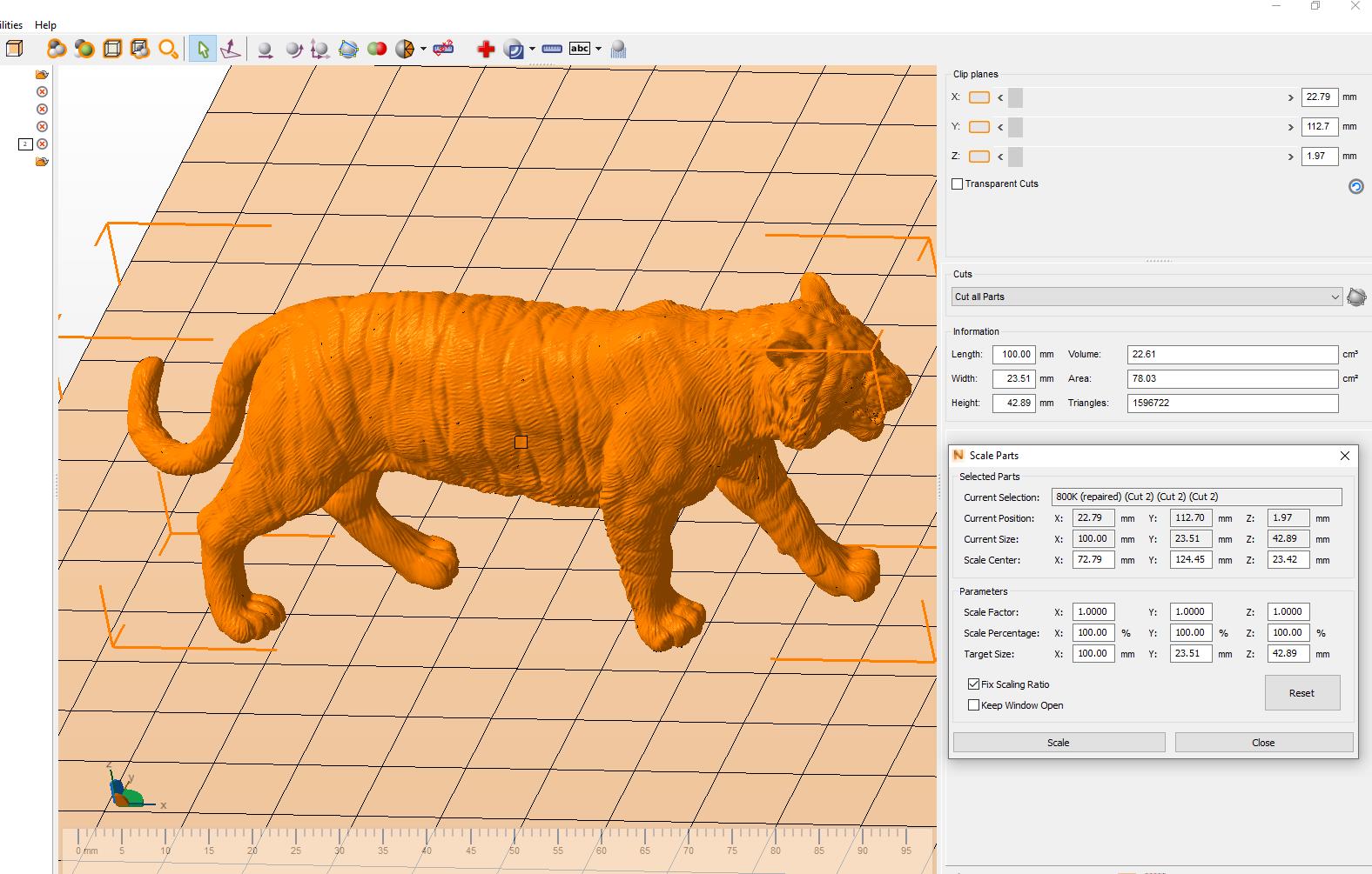 STL file Tiger walking 🐅・3D printer design to download・Cults