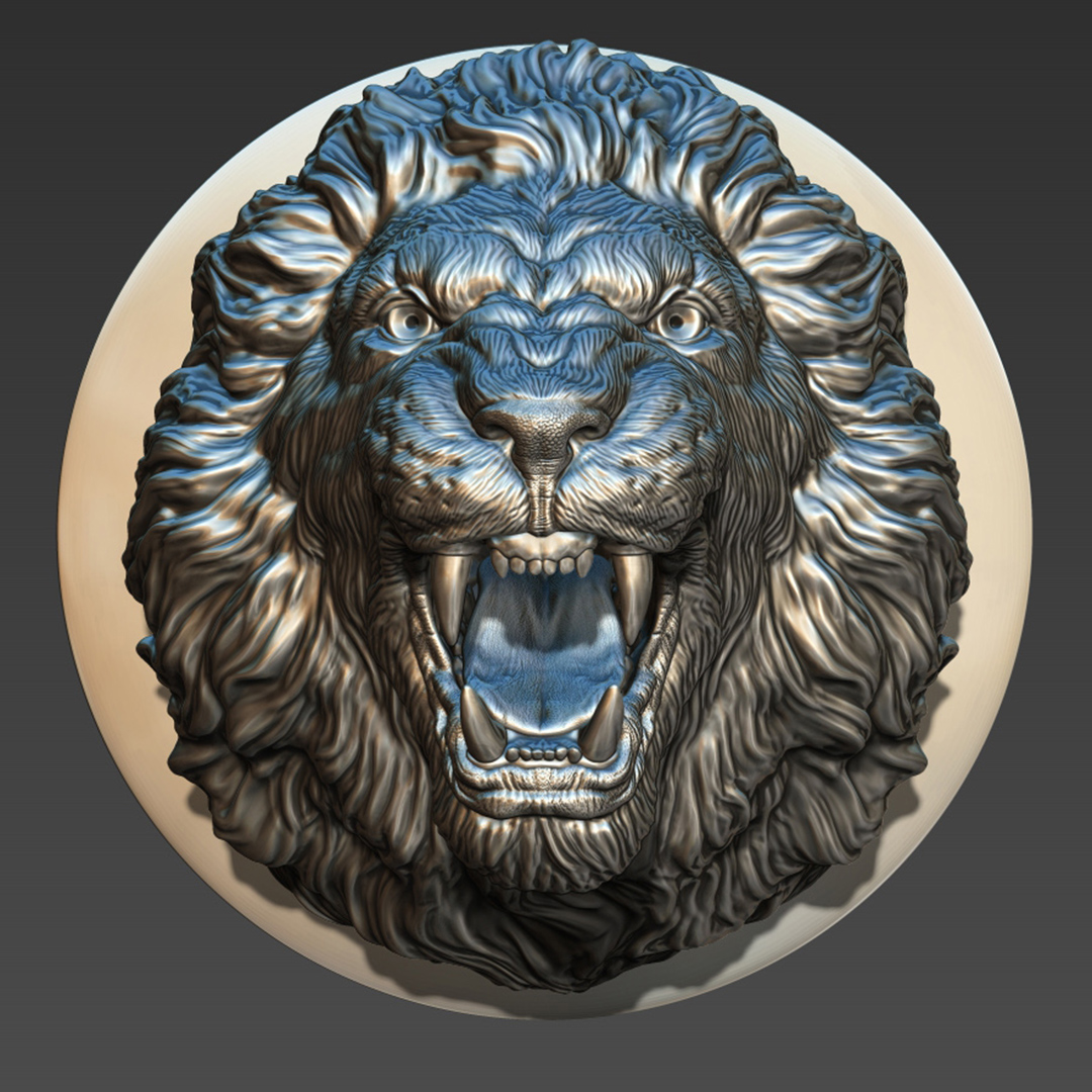 Archivo STL Rugido de león 🐱・Diseño de impresora 3D para descargar・Cults