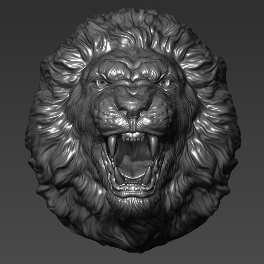 Archivo STL Rugido de león 🐱・Diseño de impresora 3D para descargar・Cults