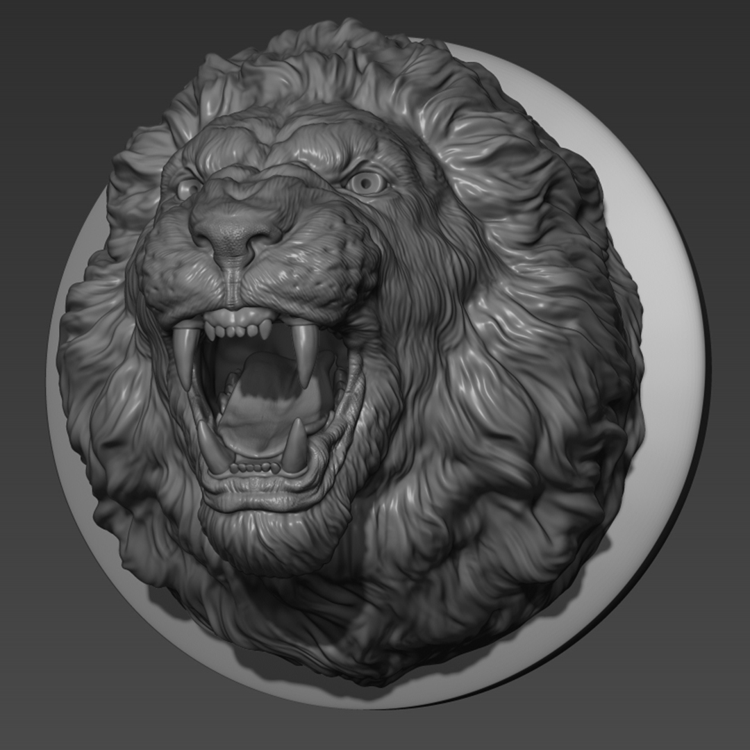 Archivo STL Rugido de león 🐱・Diseño de impresora 3D para descargar・Cults