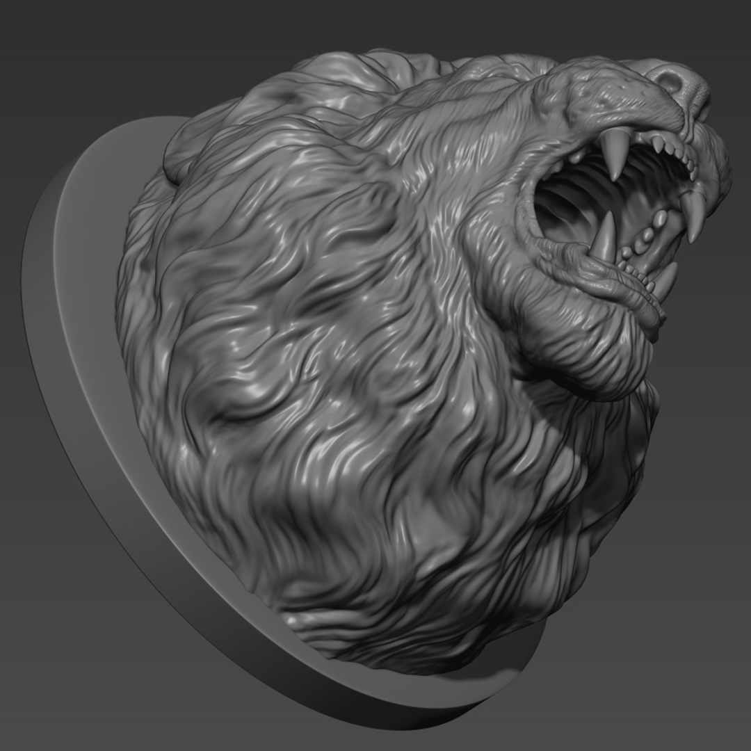 Archivo STL Rugido de león 🐱・Diseño de impresora 3D para descargar・Cults