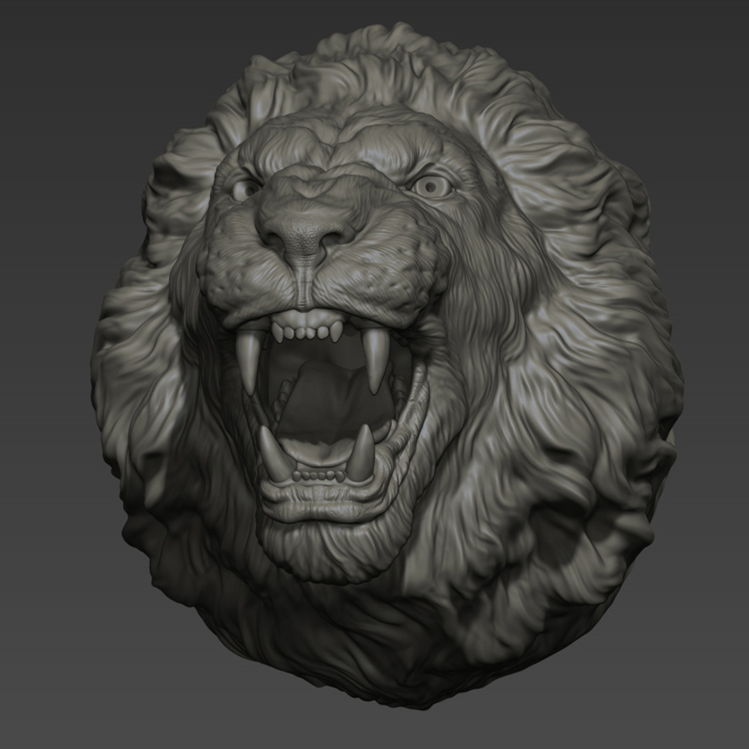 Archivo STL Rugido de león 🐱・Diseño de impresora 3D para descargar・Cults