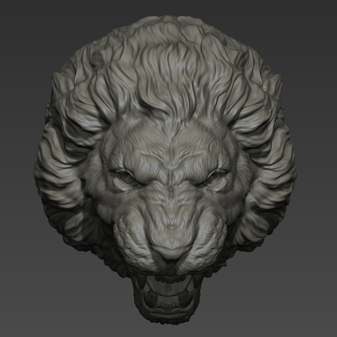 Archivo STL Rugido de león 🐱・Diseño de impresora 3D para descargar・Cults