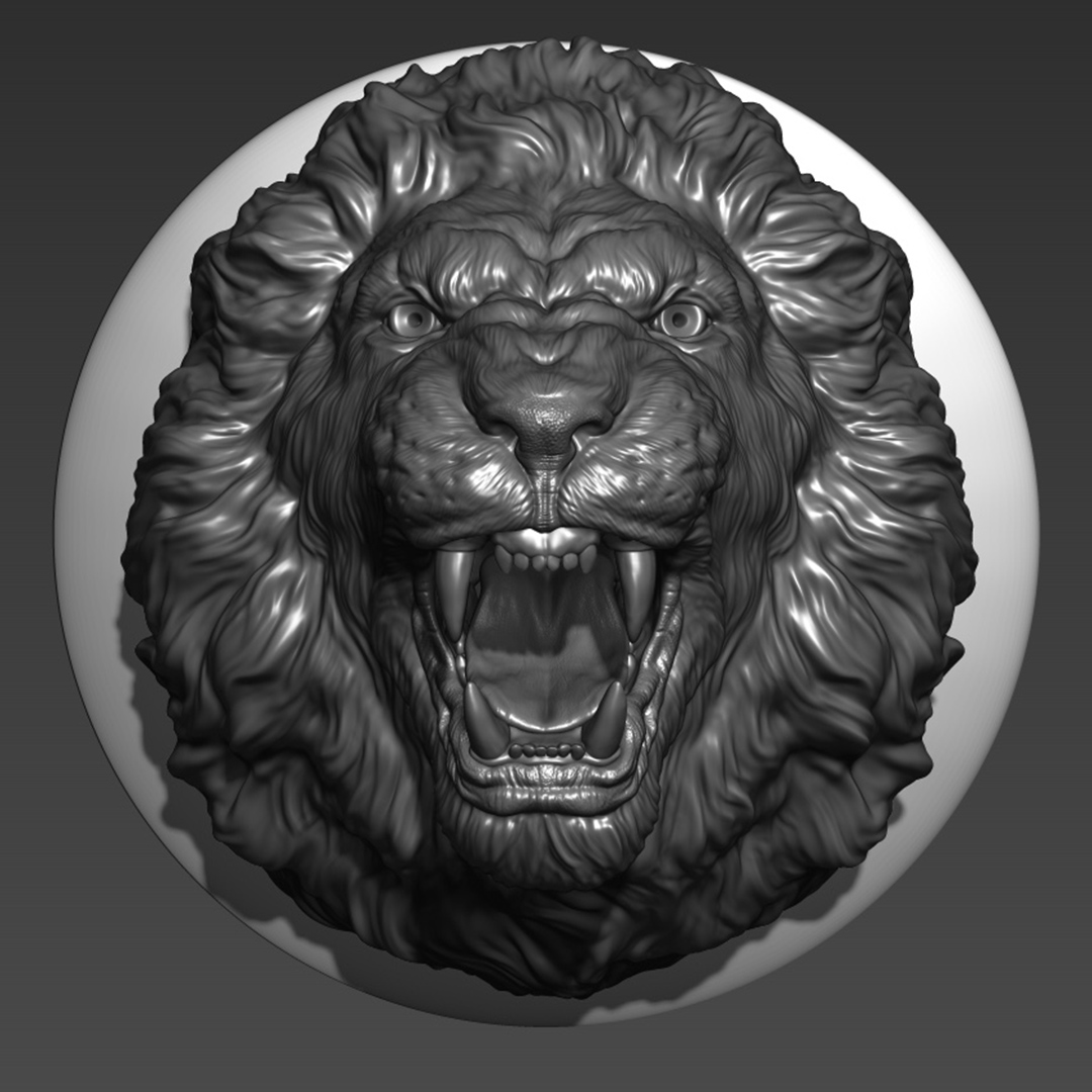 Archivo STL Rugido de león 🐱・Diseño de impresora 3D para descargar・Cults