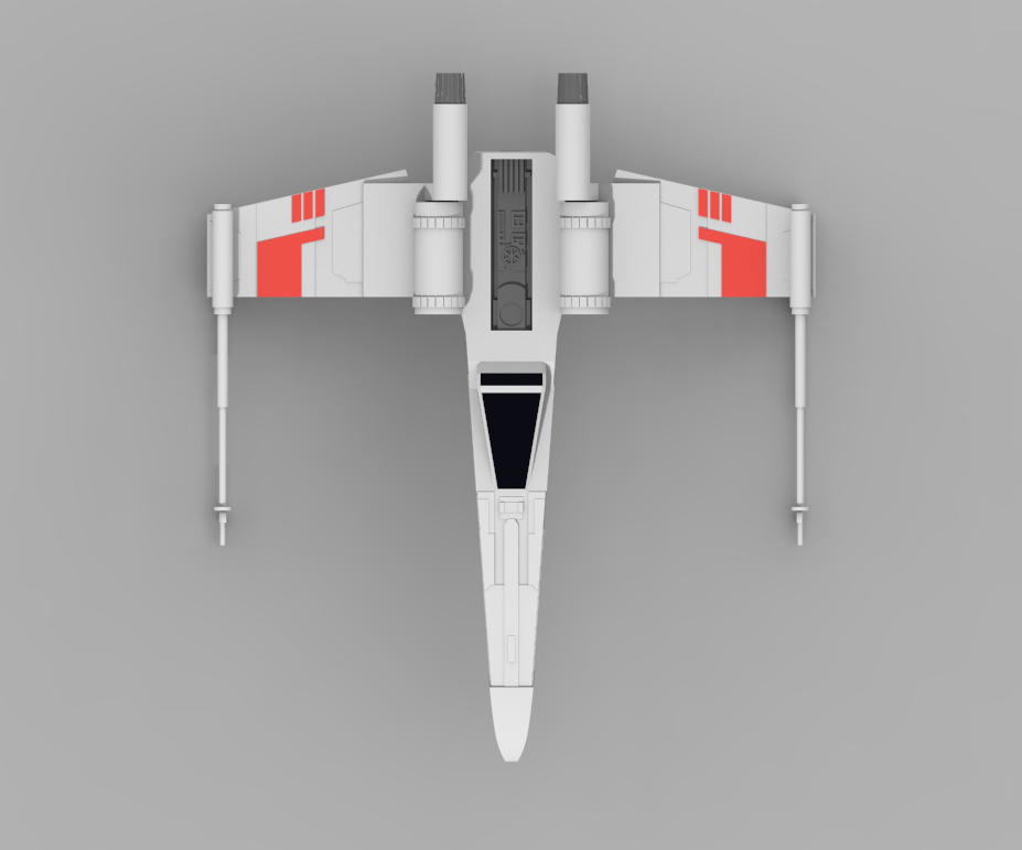 Free STL file X-Wing Star Wars 🚀・3D printable model to download・Cults