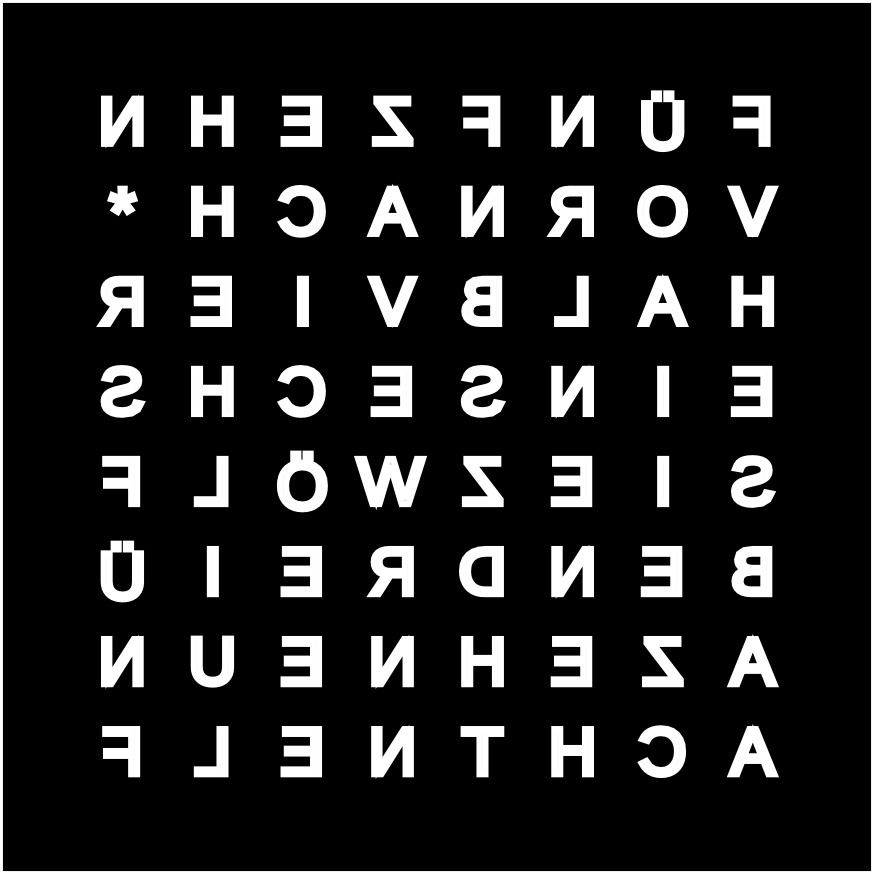 Free 3D file Rainbowduino Word Clock (german)・3D print model to ...