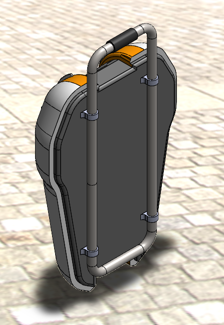 STL file Gibraltar Shield (Apex Legends)・3D print design to download・Cults