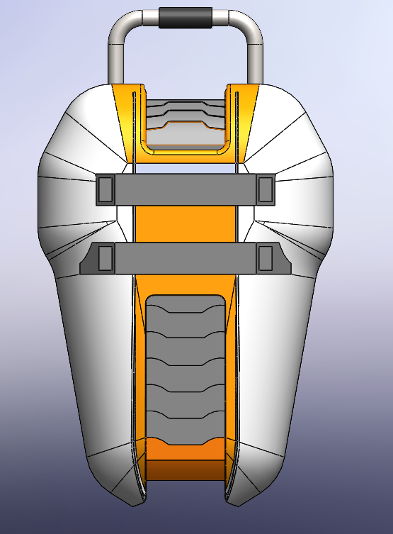 STL file Gibraltar Shield (Apex Legends)・3D print design to download・Cults